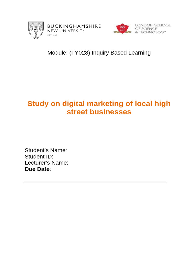 Template For Digital Marketing Inquiry | PDF | Digital Marketing ...