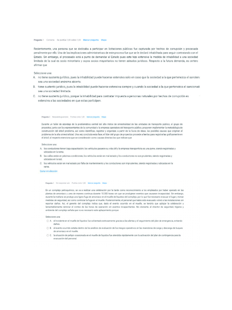 Preguntas Simulacro | PDF