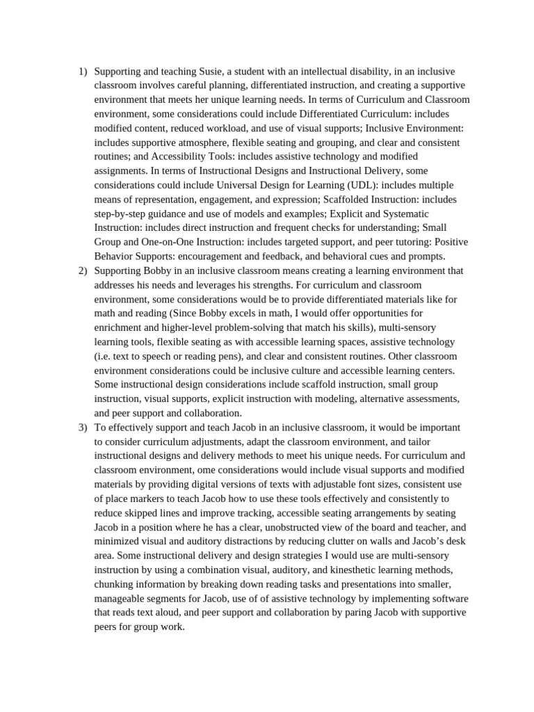 Math Activity 1 | PDF | Classroom | Learning