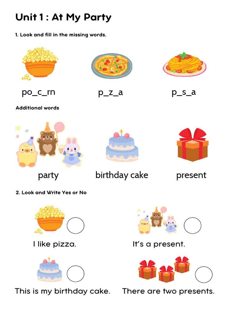 Fun Birthday Party Activities for Kids | PDF