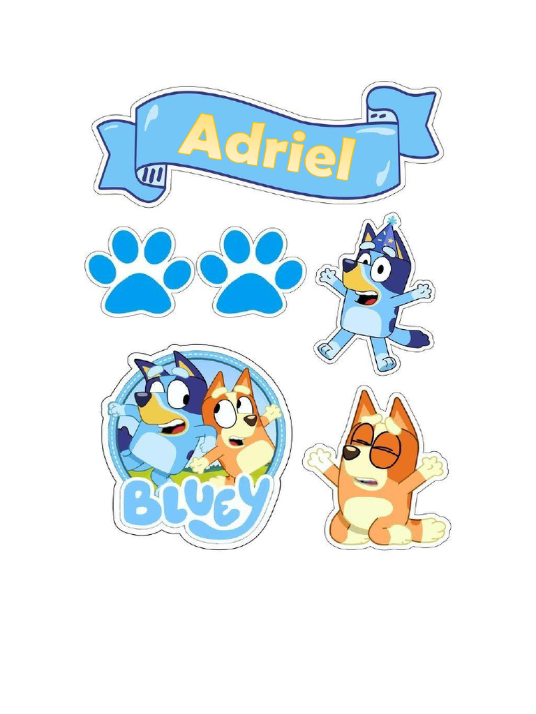 Diseño Bluey | PDF