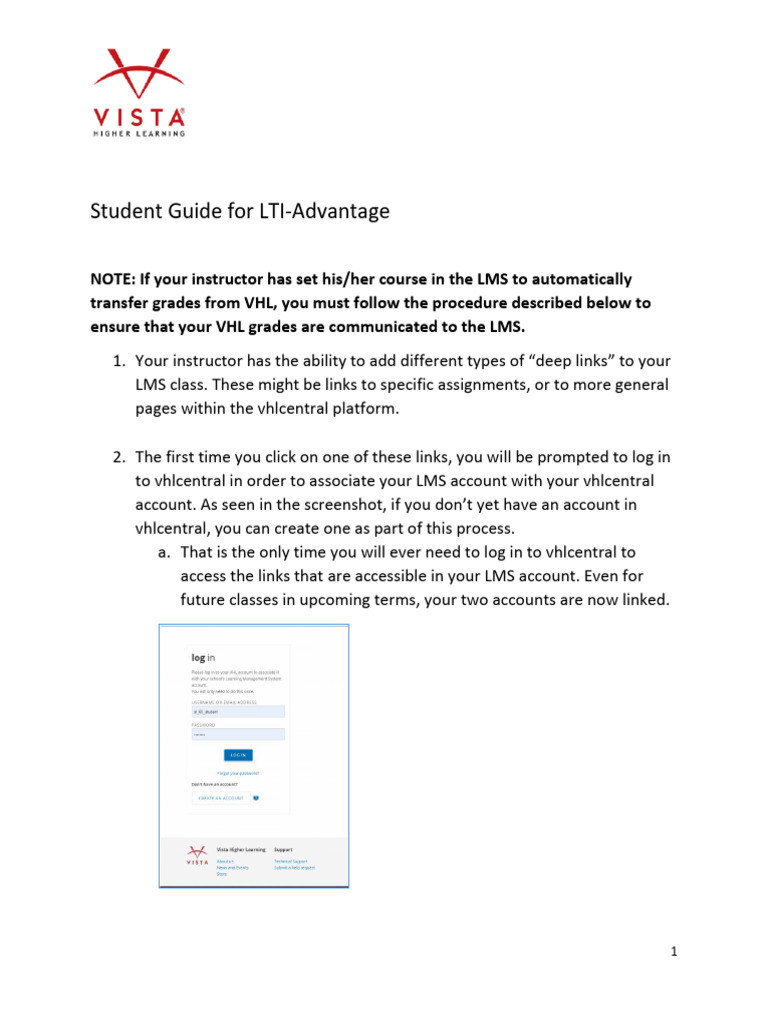 Student Guide LTI-Advantage - 08182020 | PDF | Business