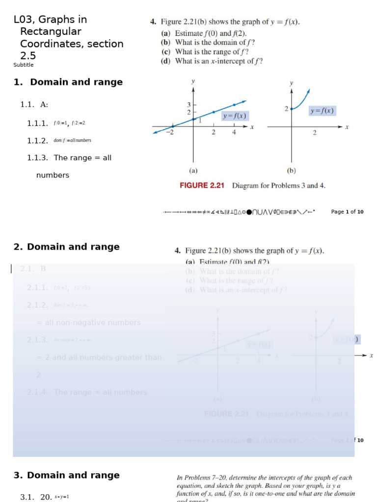 L03 Graphs | PDF | Debt | Function (Mathematics)