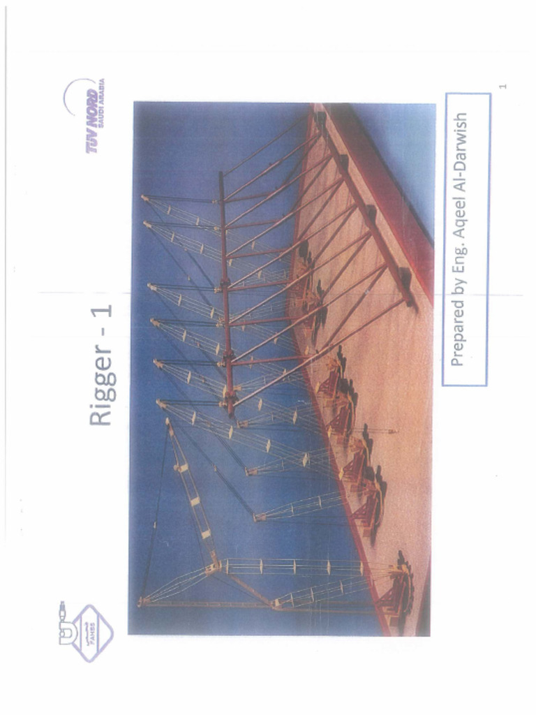 TUV Training Rigger I-1 | PDF