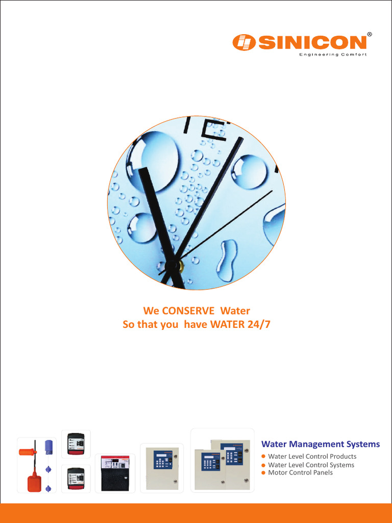 Sinicon Water Management System | PDF | Power Supply | Alternating Current