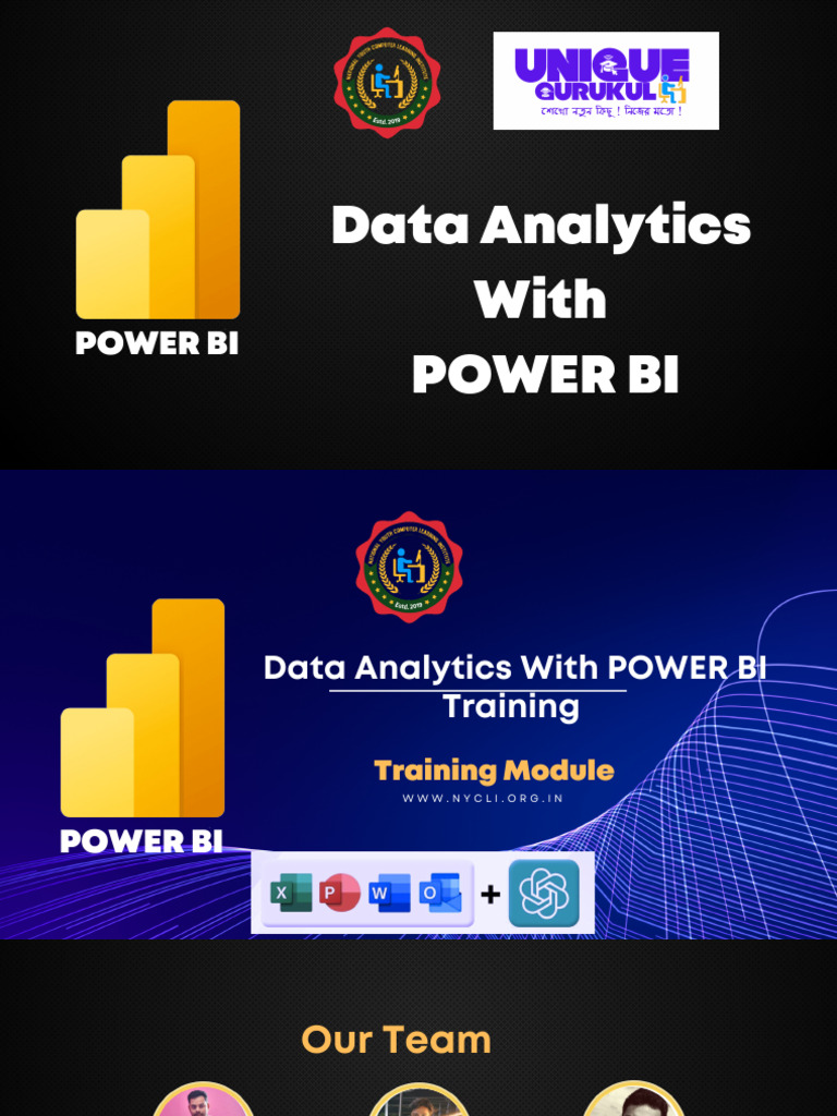 Power BI Training Module Overview | PDF | Microsoft Excel | Artificial ...