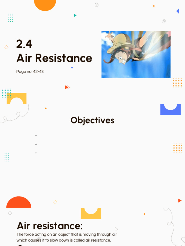 Understanding Air Resistance Factors | PDF | Law