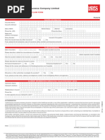 AXA GIG Claim Form | PDF | Patient | Insurance