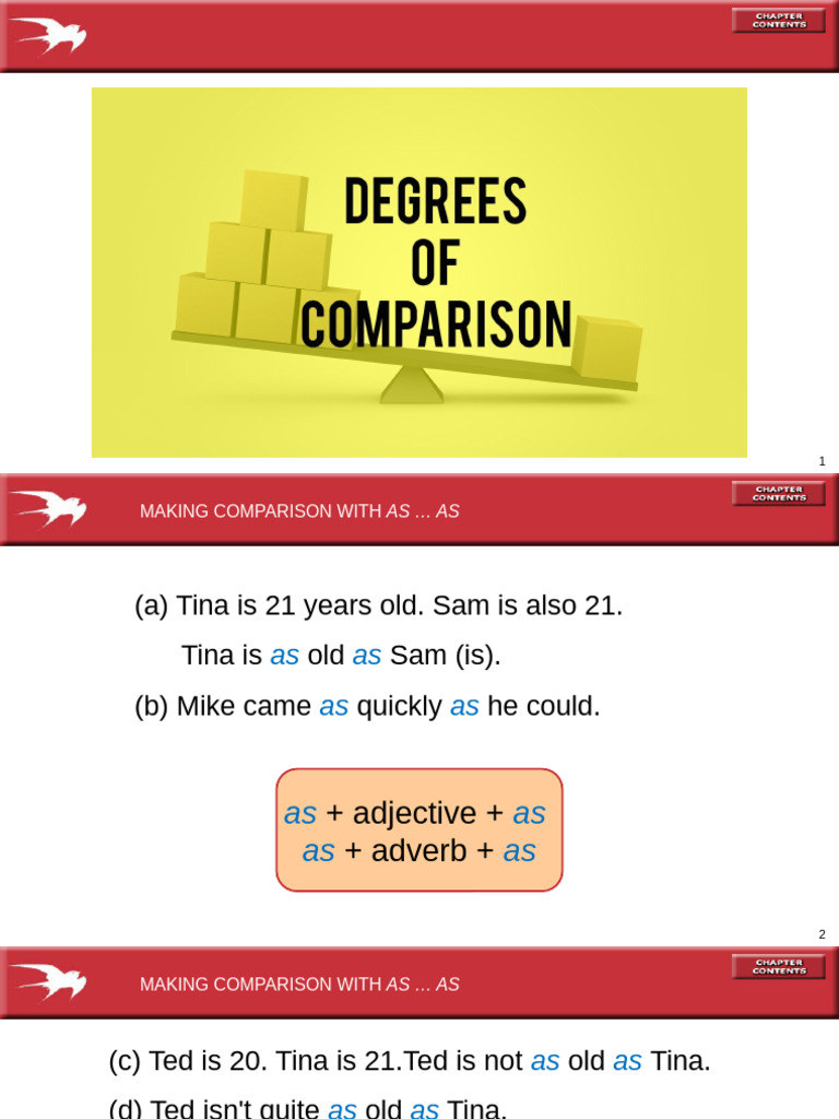 Comparison - Bahasa Inggris 1 | PDF | Adjective | Adverb
