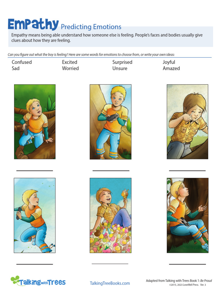 Sel Worksheet Empathy 1 | PDF | Self-Improvement