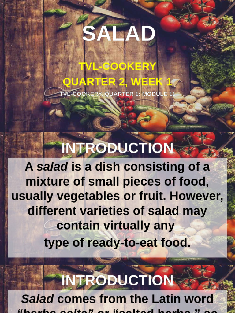 TLE9 COOKERY Q2.1 TVL q1 M10 | PDF