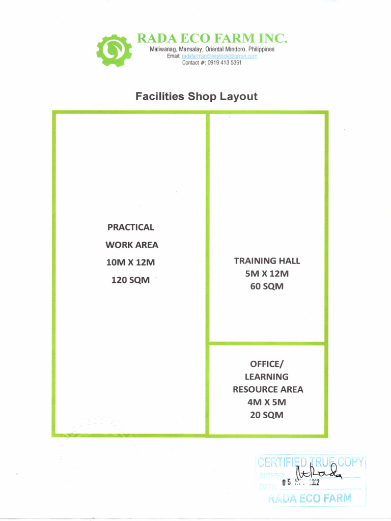 Facilities Shop Layout | PDF