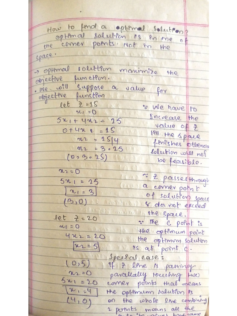 Operation Research 2 | PDF