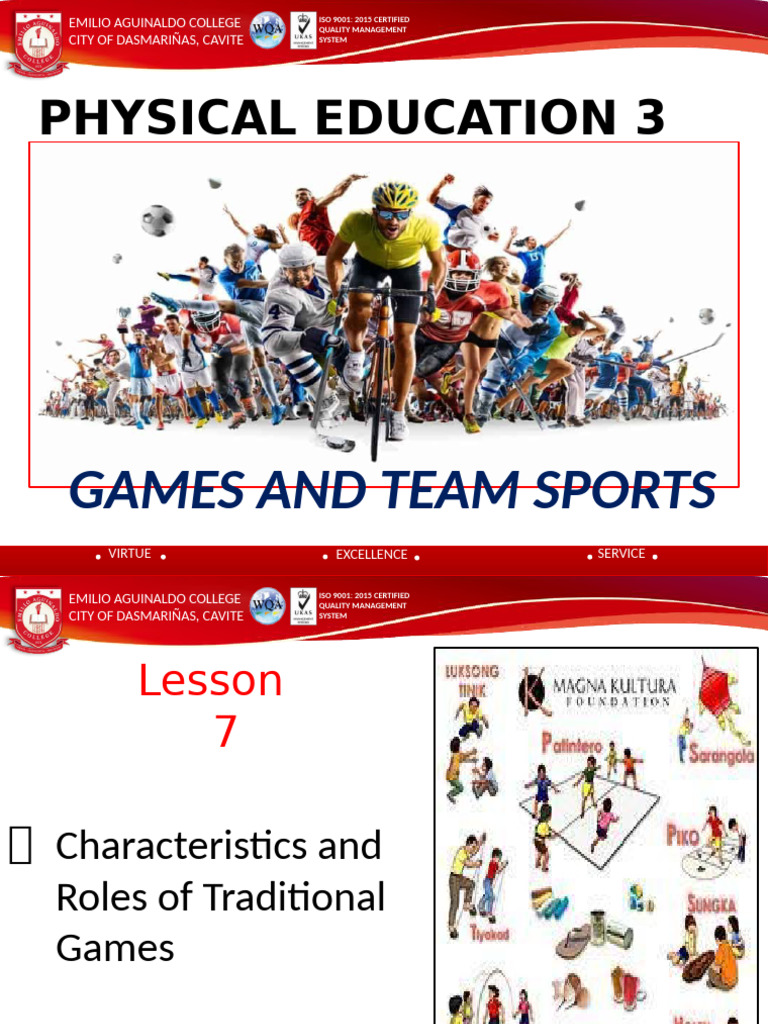 Pe 3 Midterm Lesson 7 | PDF | Quality Management | Iso 9000