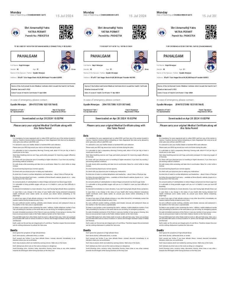 Yatra | PDF | Clinical Medicine