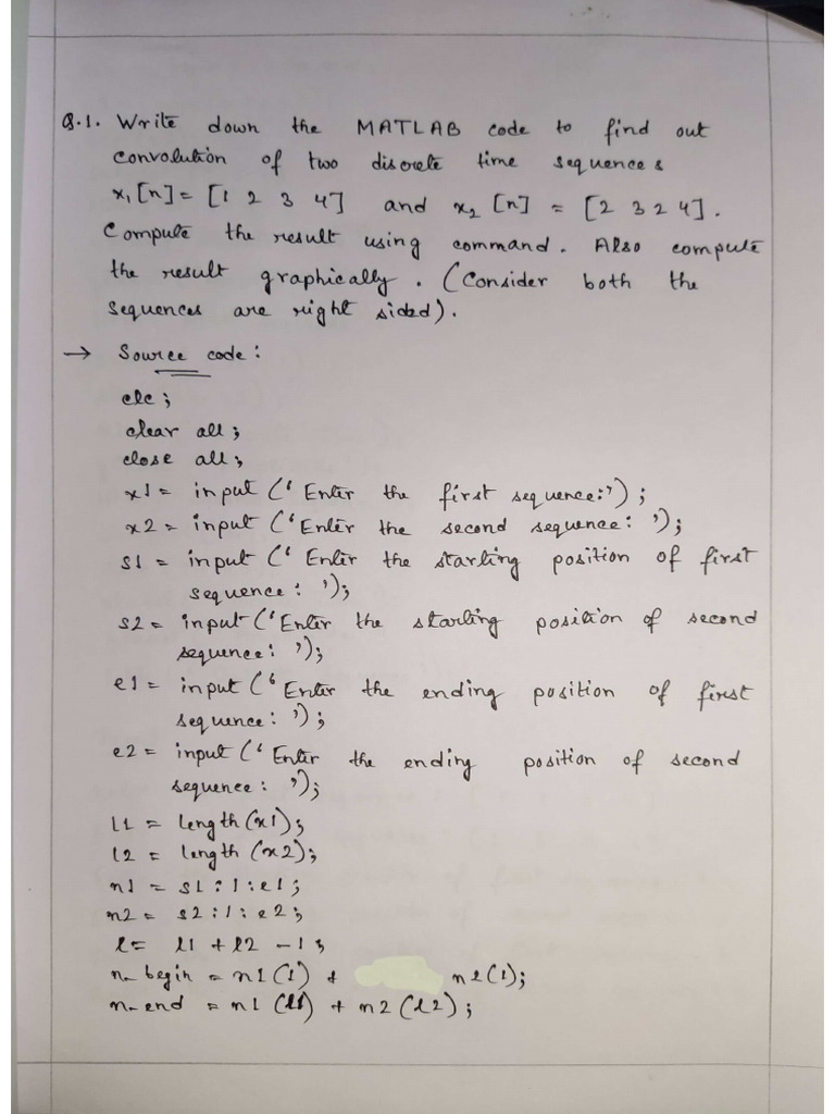 DSP Assignment 4 | PDF
