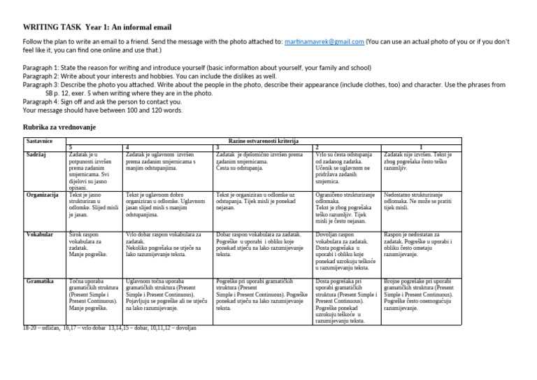 Email Task | PDF
