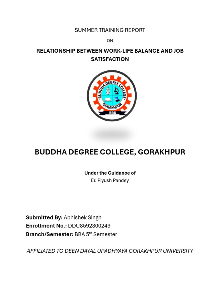 ITPR | PDF | Job Satisfaction | Statistics