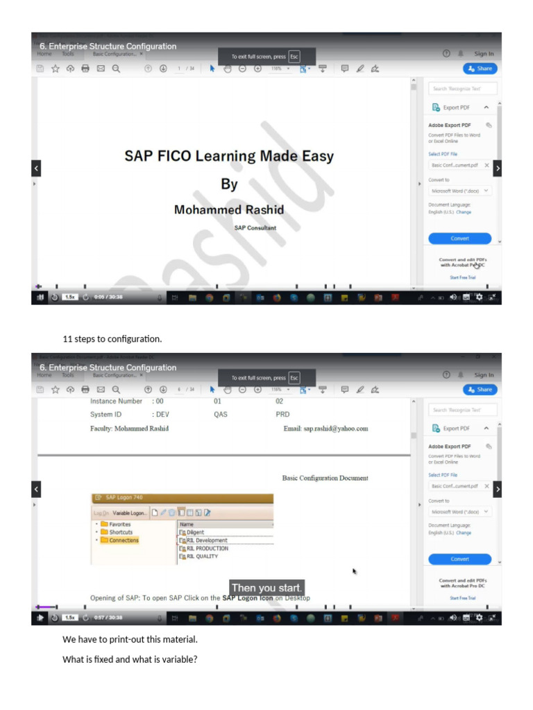 6. Enterprise Structure Configuration | PDF