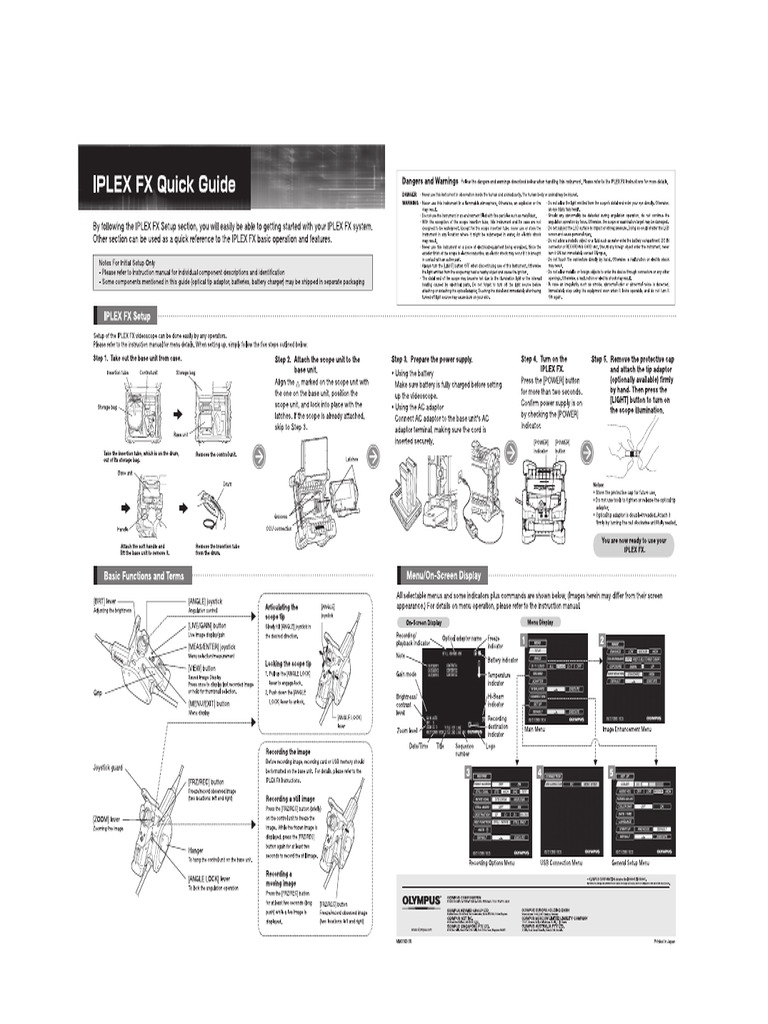IPLEX FX QuickGuide - Eng | PDF
