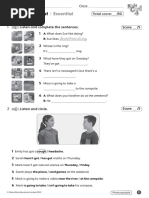 Kids Can 4 Unit 1 Practice For The Exam | PDF