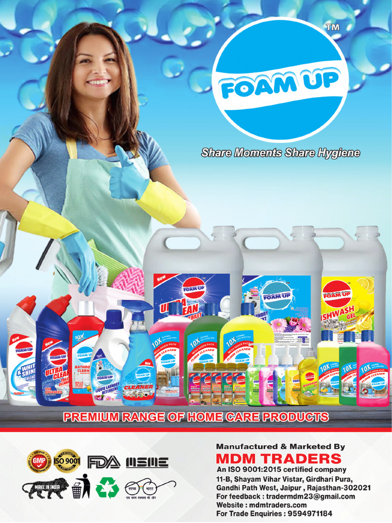 Foam Up FMCG catalog | PDF