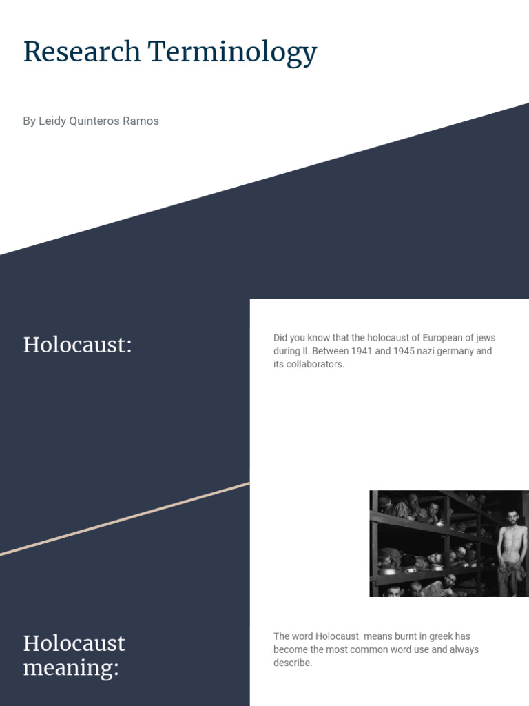 Research Terminology | PDF | Social Science | History