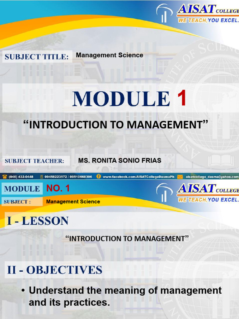 Introduction to Management Science | PDF | Science | Goal