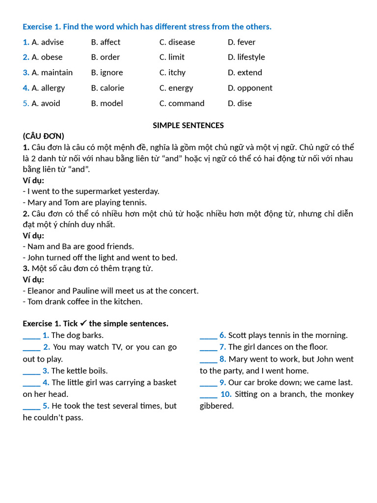 Unit 2 | PDF | Syntax | Language Mechanics