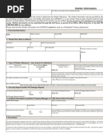 BC Shelter Information Form HR3037 | PDF | Renting | Landlord