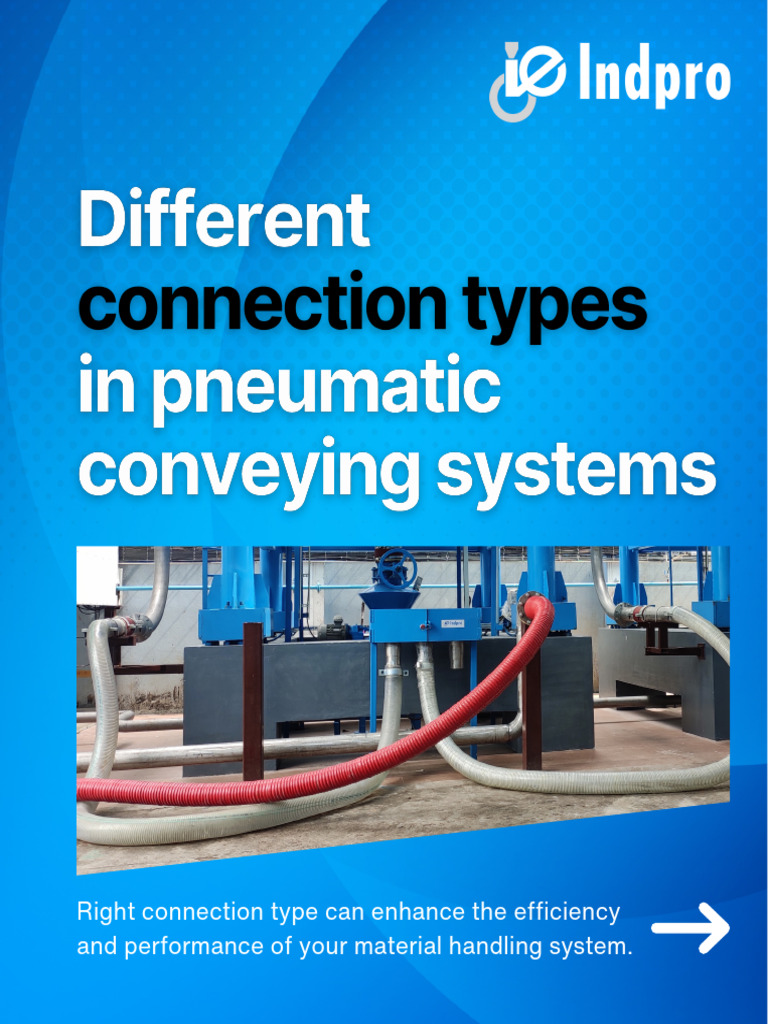 Different Connection Types in Pneumatic Conveying Systems | PDF