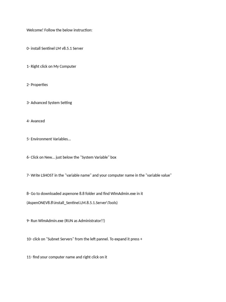 Sentinel LM Installation Guide | PDF | Computers