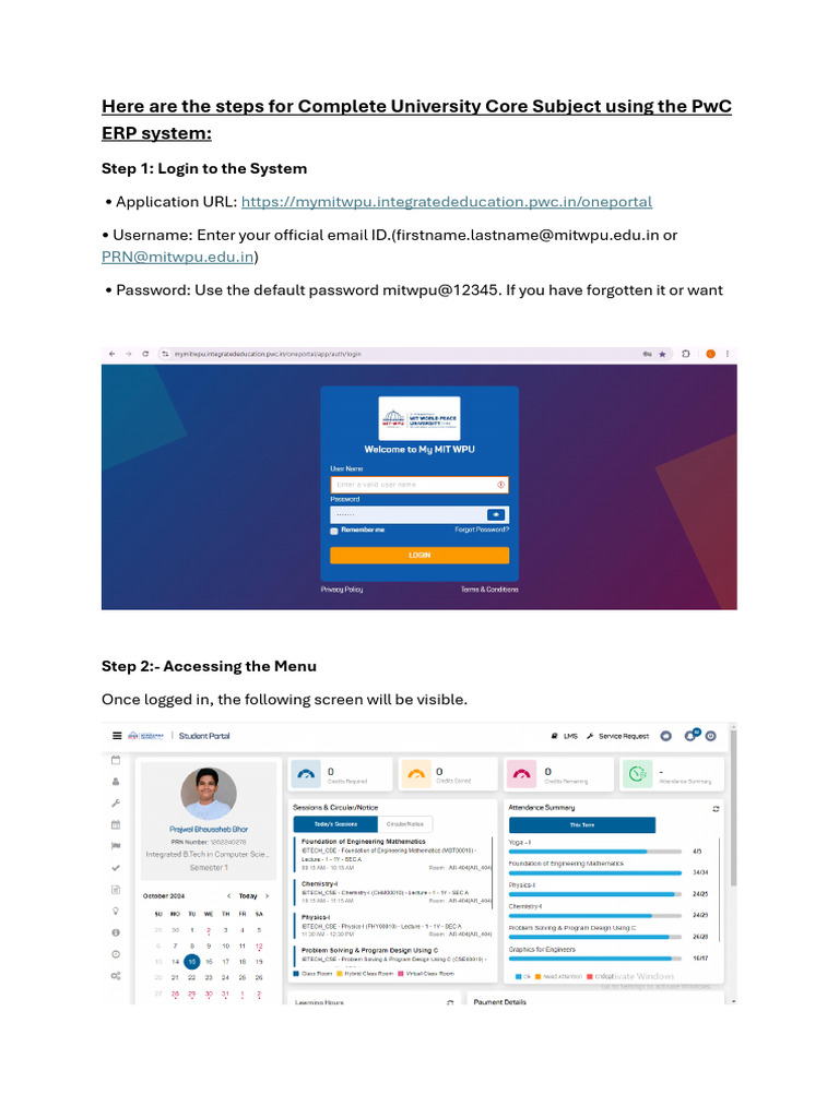 Process For Completion of University Core Subject | PDF | Career & Growth