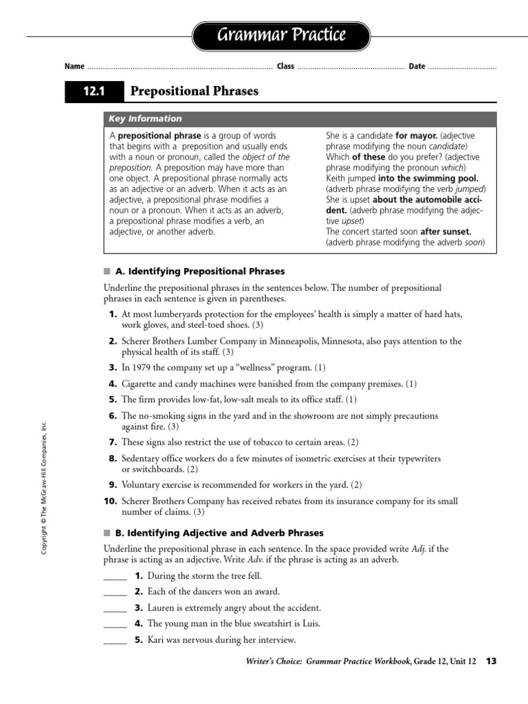 grammar-practice-12-17-21 | PDF | Adverb | English Grammar