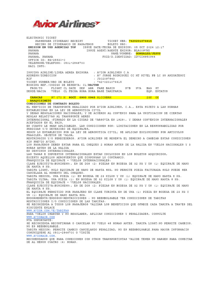 CCS BRM | PDF | Transporte público | aerolíneas