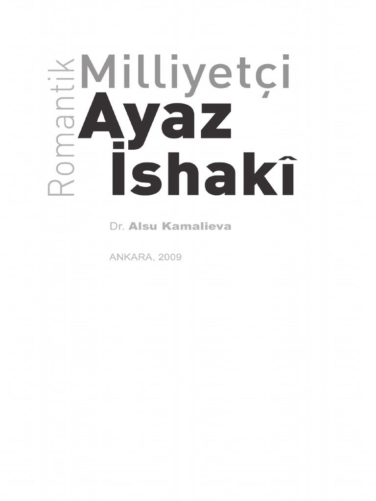 Romantik_milliyetci-Ayaz_Ishaki | PDF