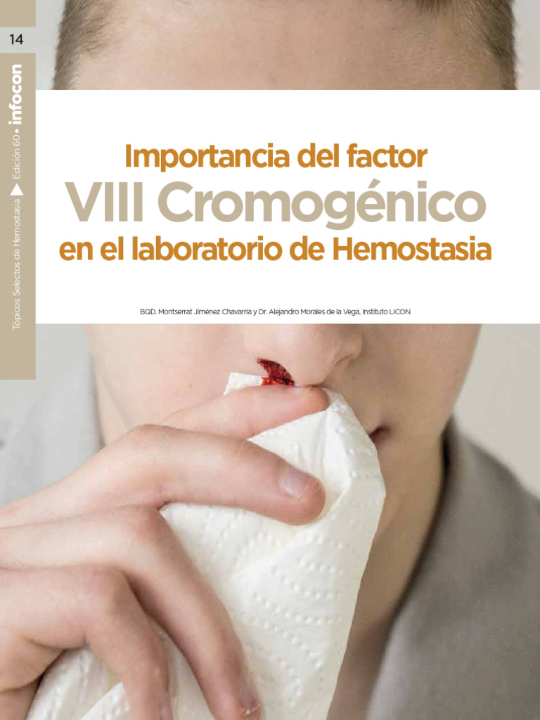 Importancia del Factor VIII Cromogenico en el lab de hemostasia | PDF ...