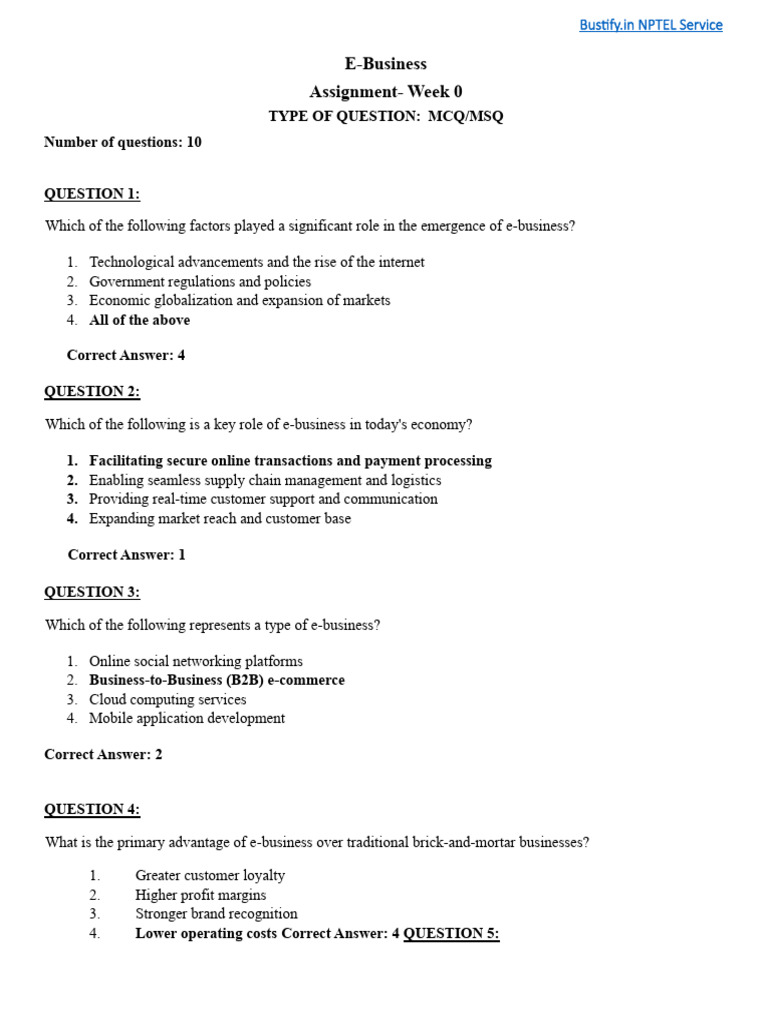 E-Business All Assignment | PDF | Transport Layer Security | Internet Protocol Suite