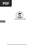 Nptel Hall Ticket | PDF | Identity Document