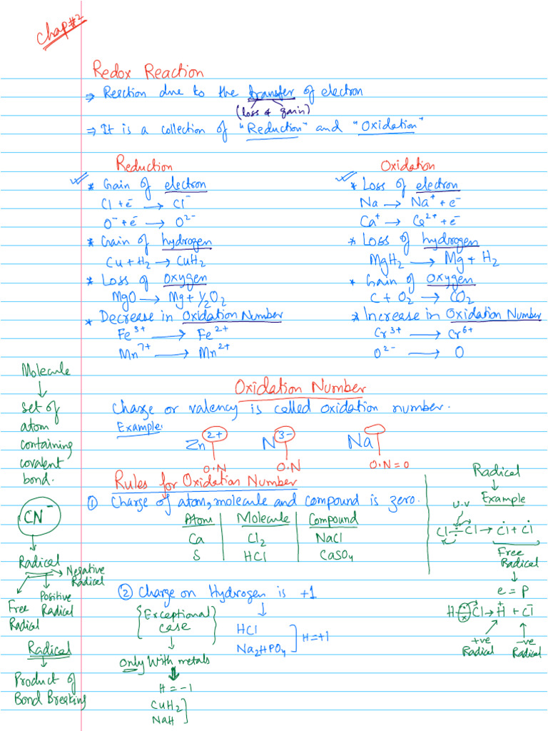As Redox Reaction Topic 2-5 | PDF | Redox | Scientific Phenomena