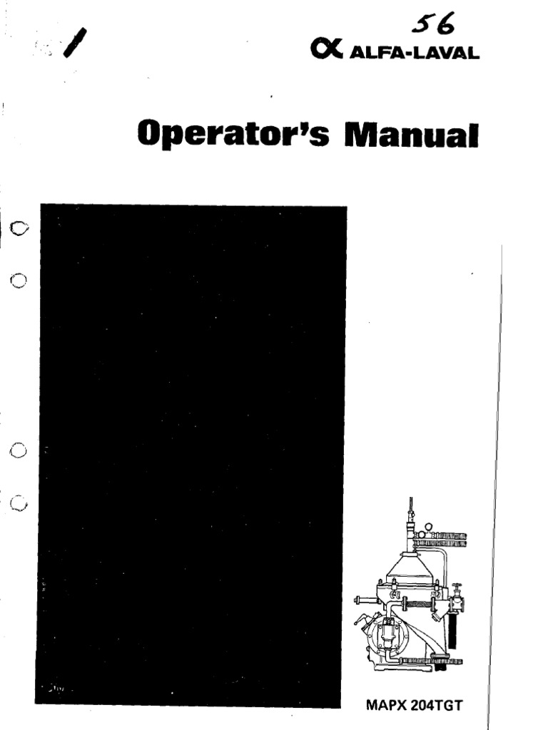 MAPX 204TGT - Instruction Book | PDF