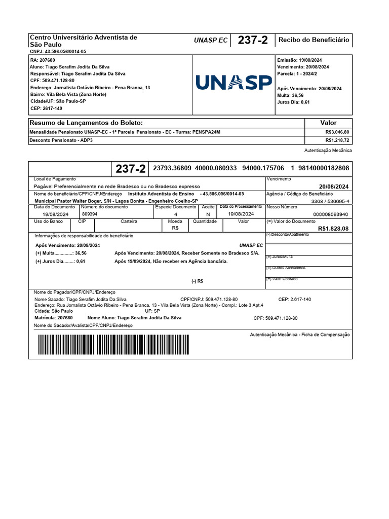 Relatorio | PDF | Pagamentos | Tecnologia bancária