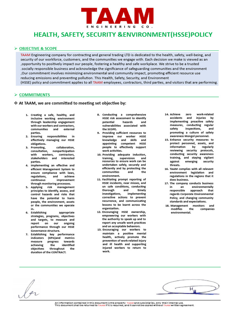 New HSSE | PDF
