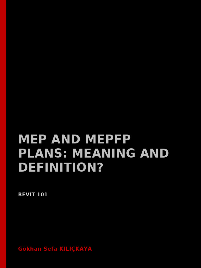 MEP and MEPFP Plans; Meaning and Definition | PDF