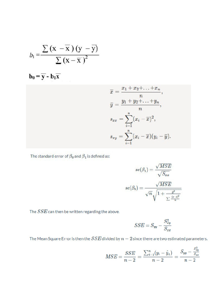 Formulas | PDF
