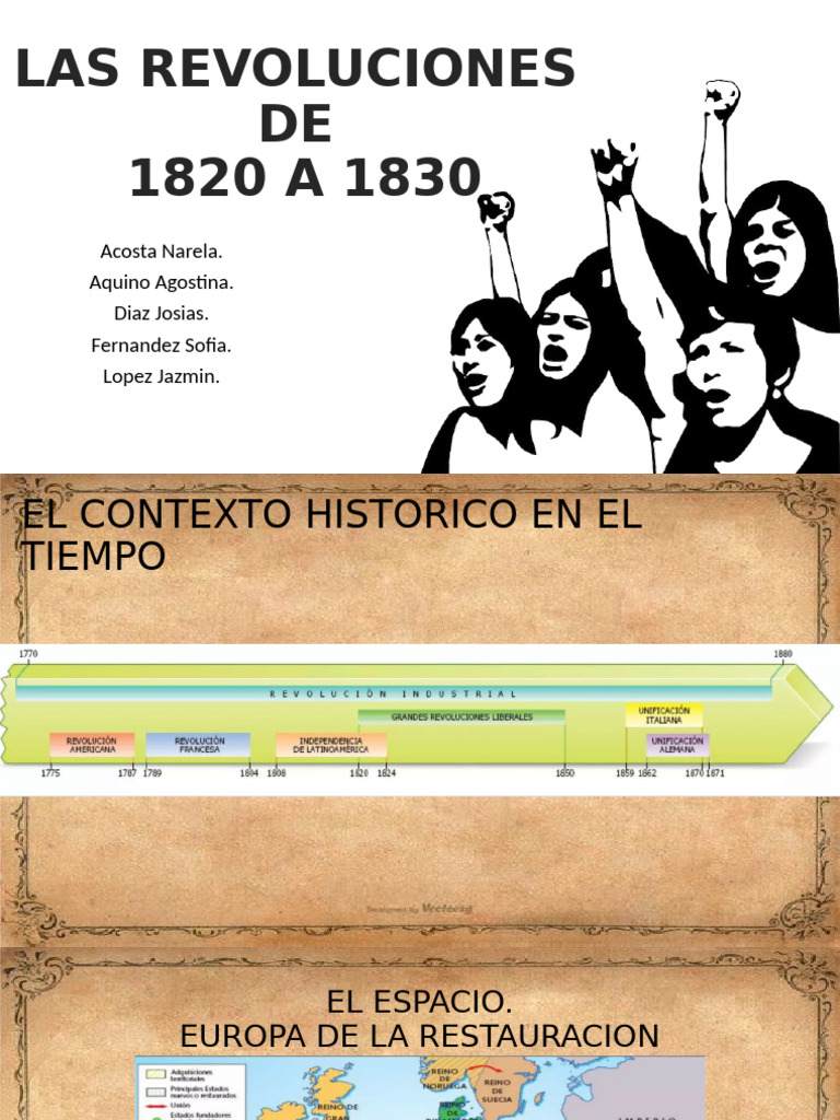 Revoluciones de 1820 A 1830 | PDF | Ciencias Políticas | Europa