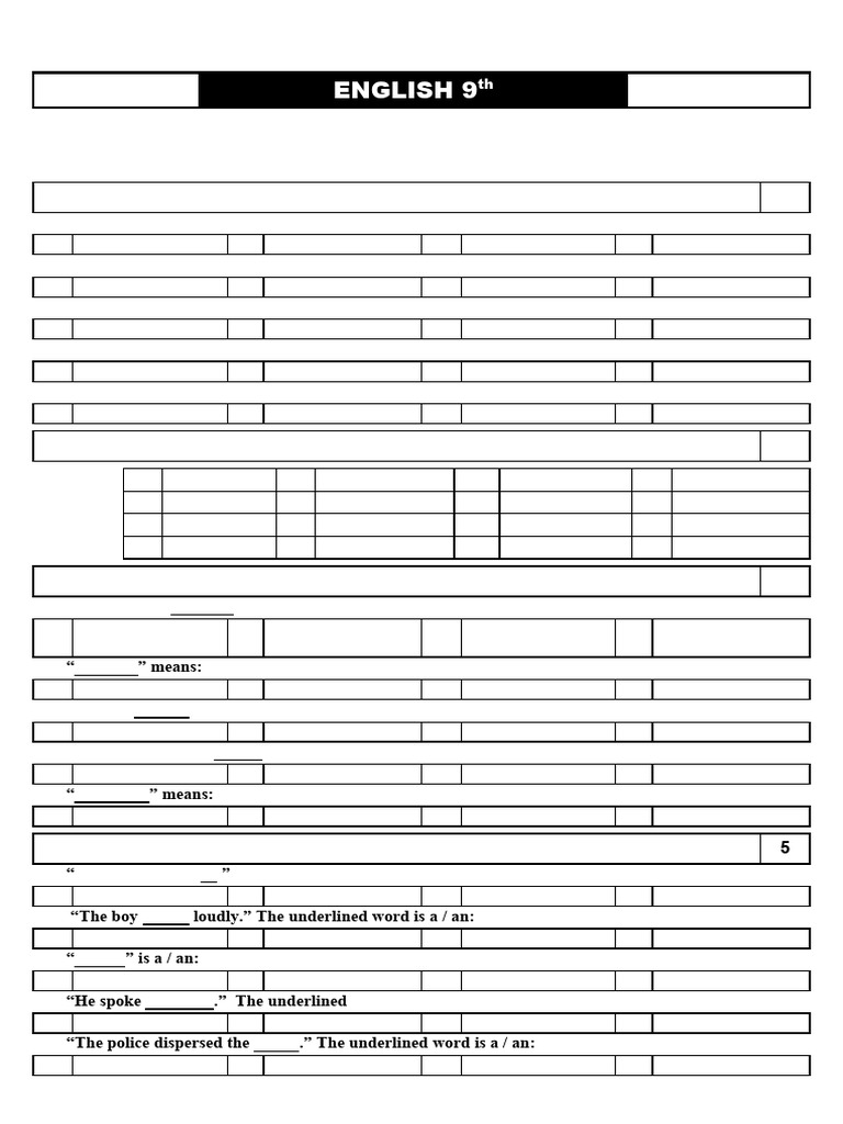 Full Paper English 9th, Star Plus Publications | PDF | Verb | Syntax