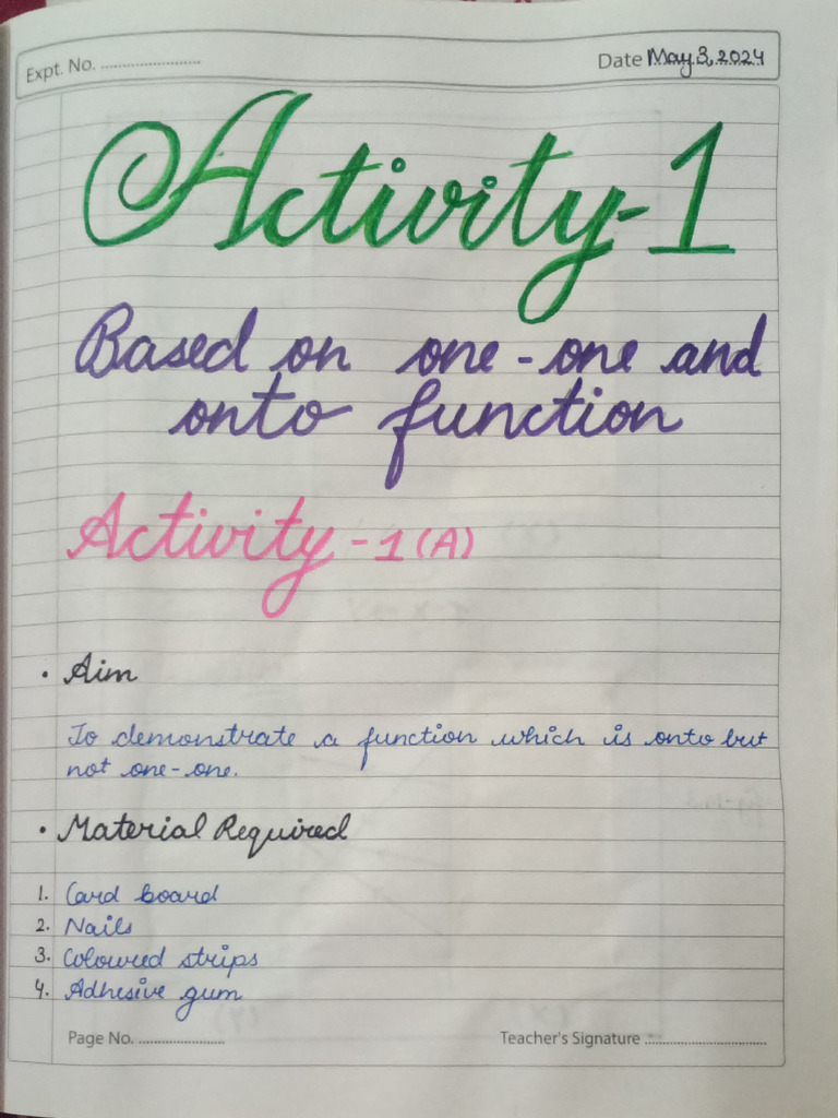 Maths Practical 1-1 | PDF