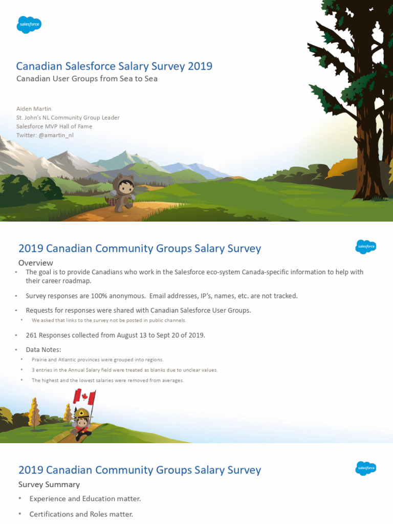 Canadian Salary Survey 2019 | PDF | Salary | Cyberspace