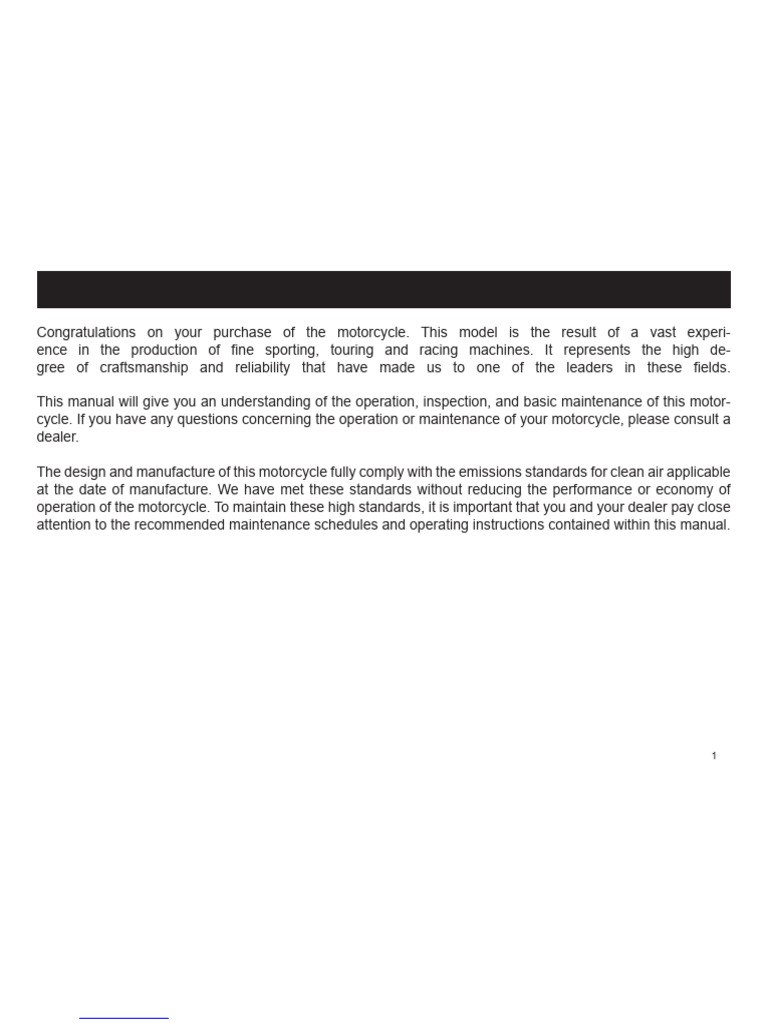 TR 125 | PDF | Manual Transmission | Brake